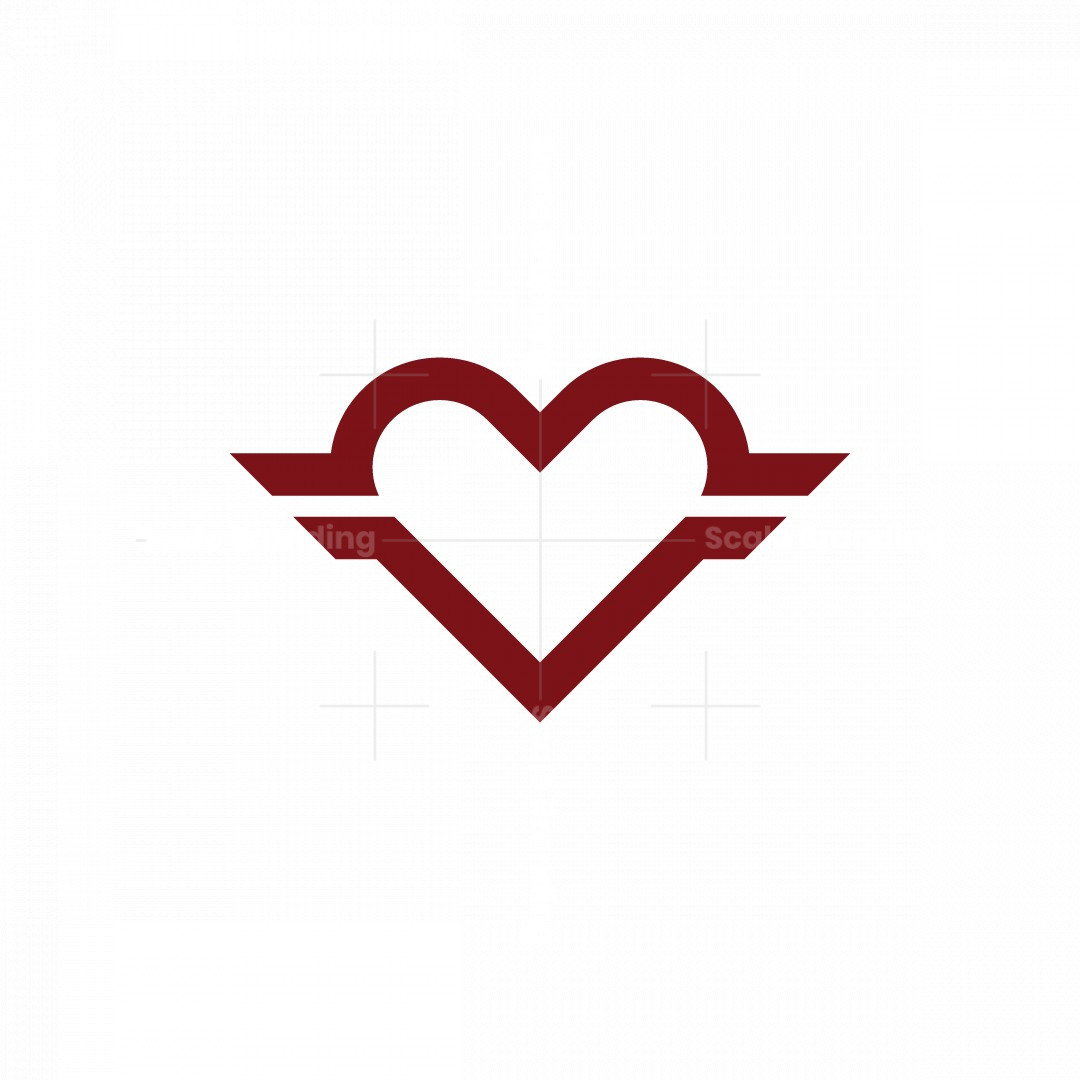 VM Or MV Love Logo | Scalebranding