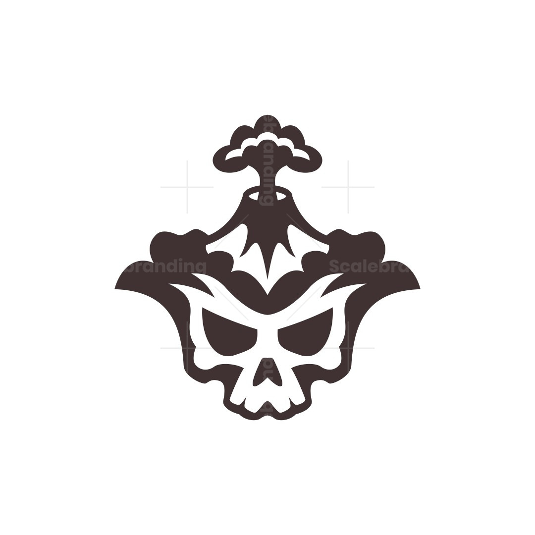Volcano Skull Logo | Scalebranding