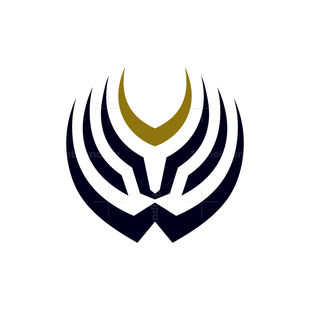 W Lion Bull Logo | Scalebranding