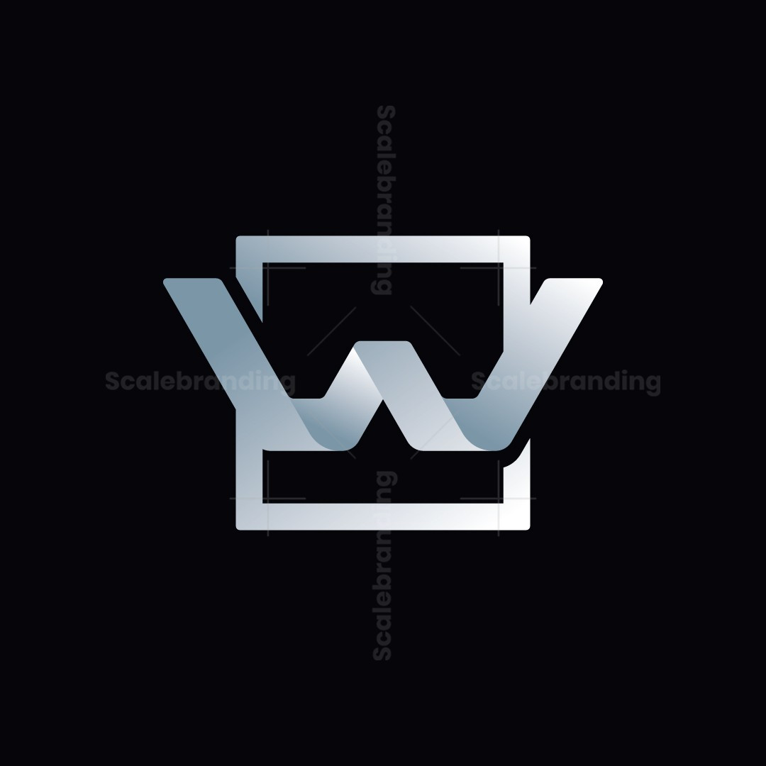 W Square Letter Logo | Scalebranding