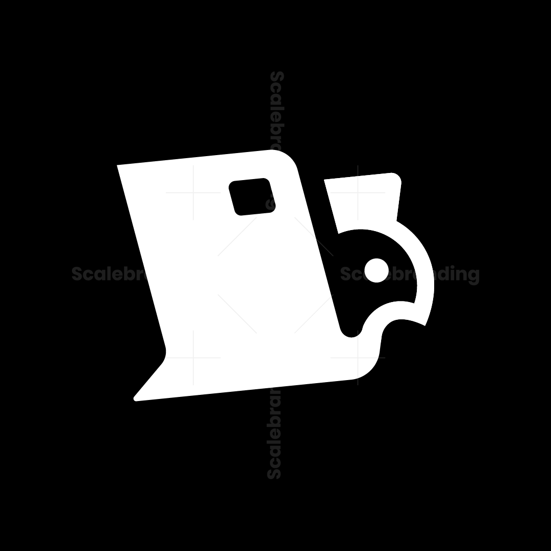 Wallet Bird Digital Symbol logo | Scalebranding