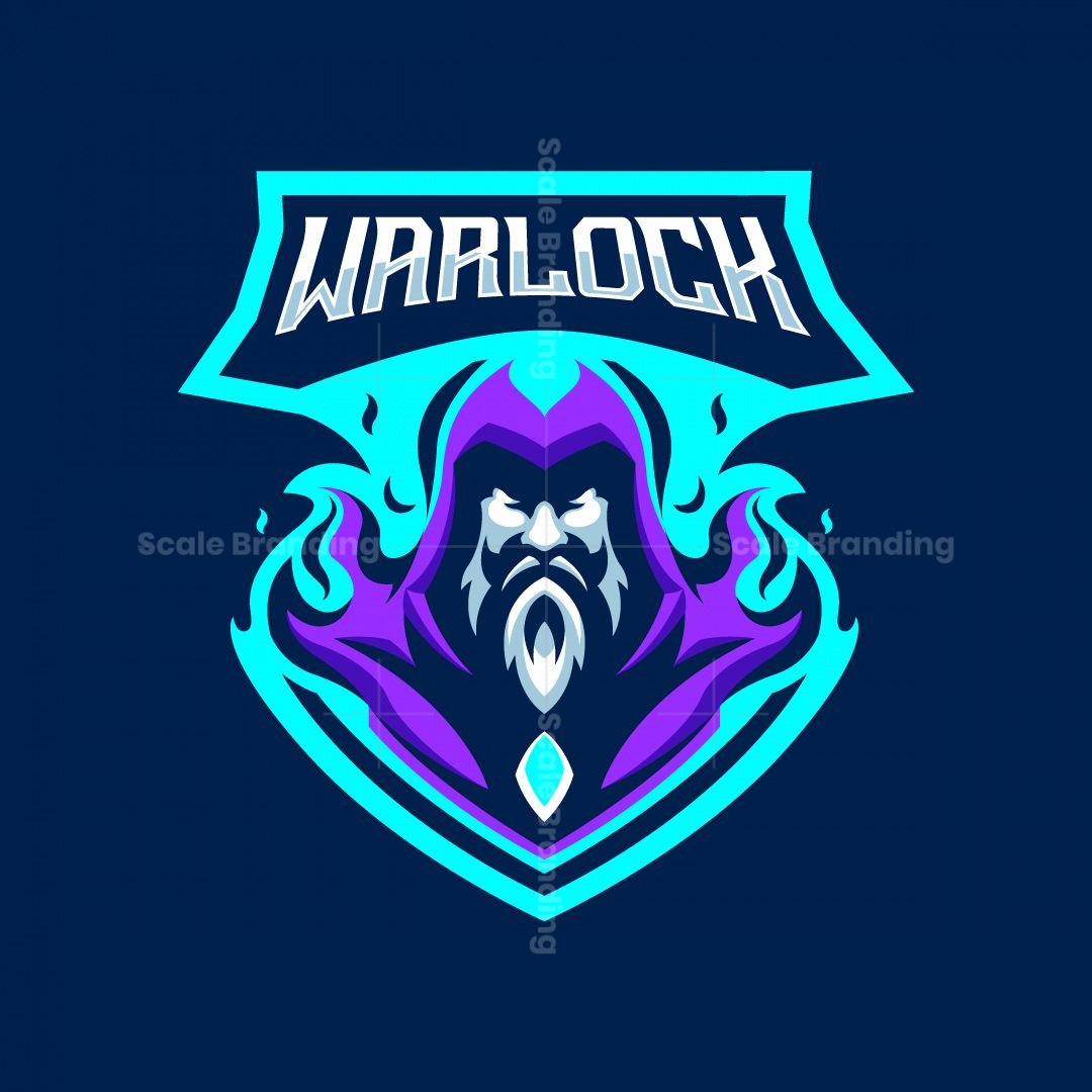 Warlock Mascot Logo | Scalebranding