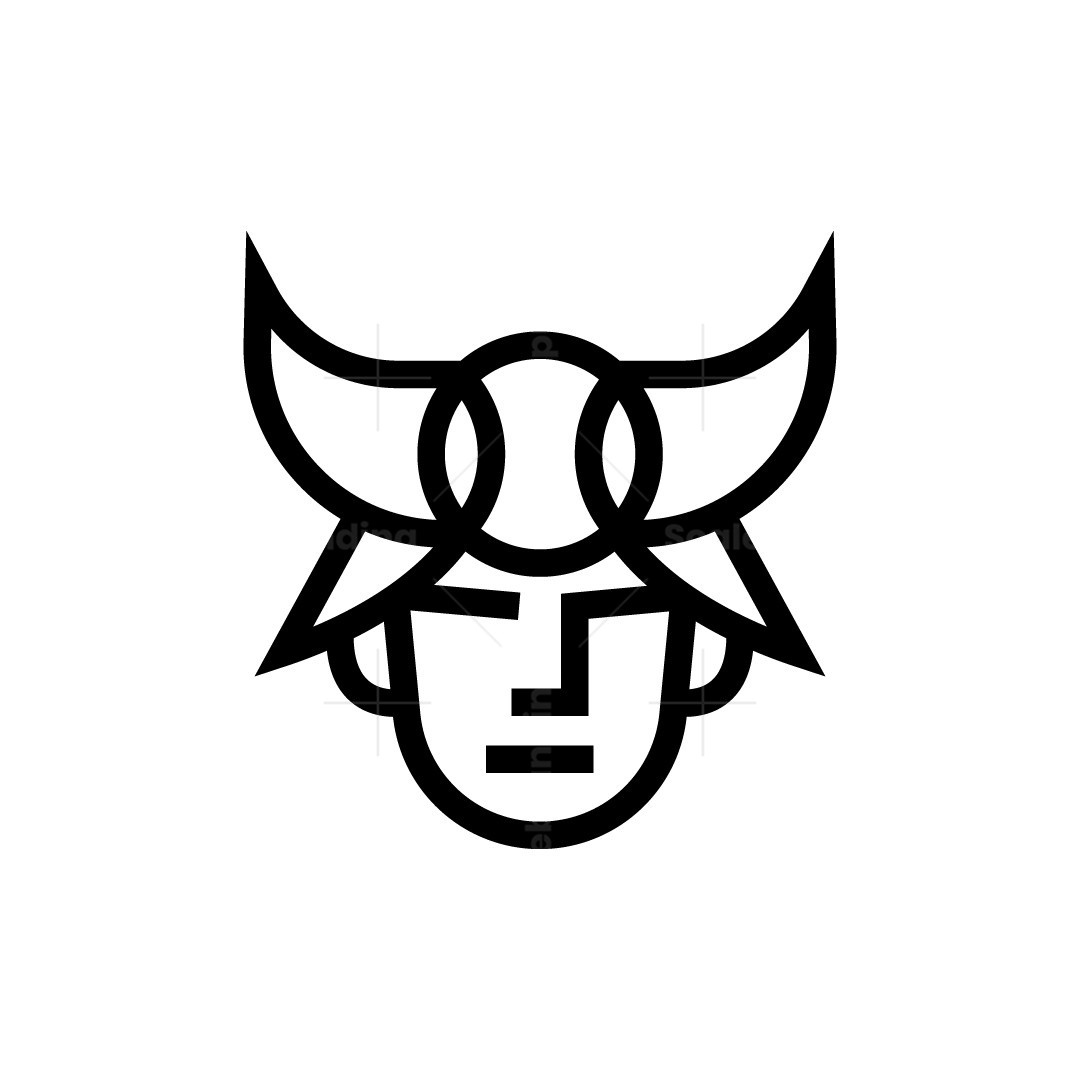 Warrior Bull Head Logo | Scalebranding
