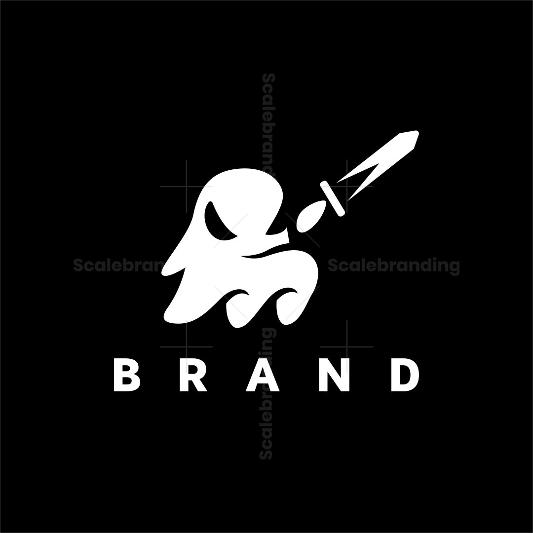 Warrior Ghost Logo | Scalebranding