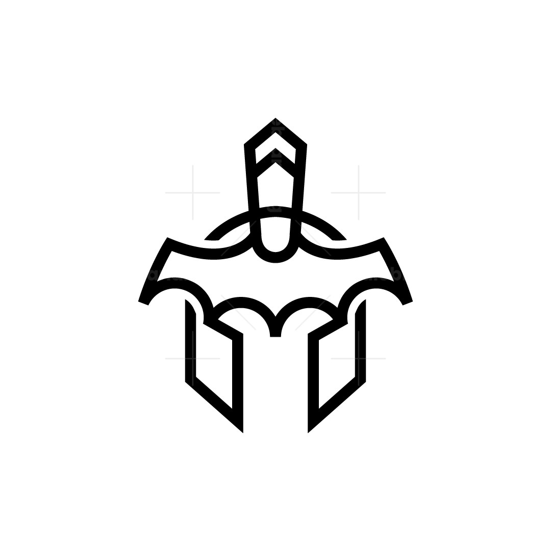 Warrior Helmet Bat Logo | Scalebranding