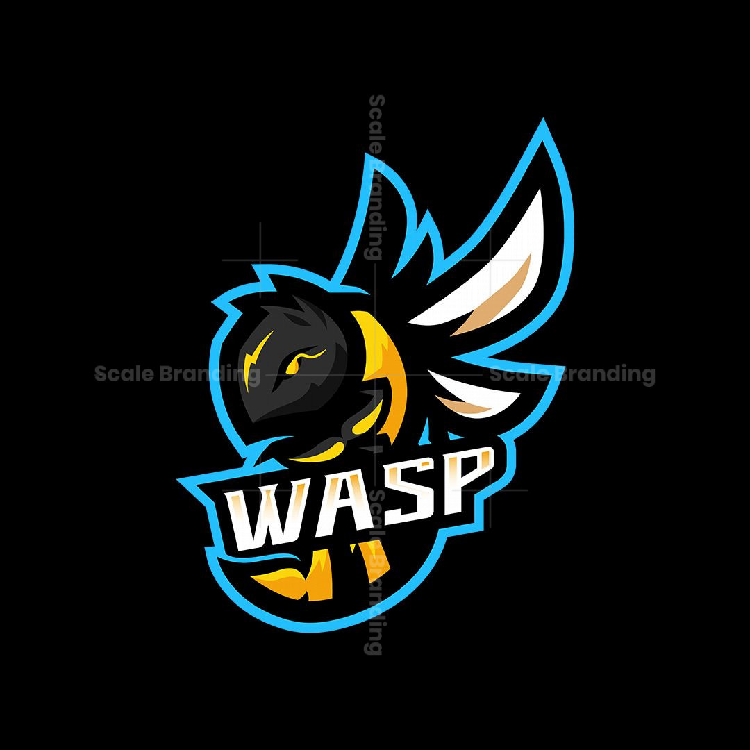 WASP MASCOT LOGO | Scalebranding