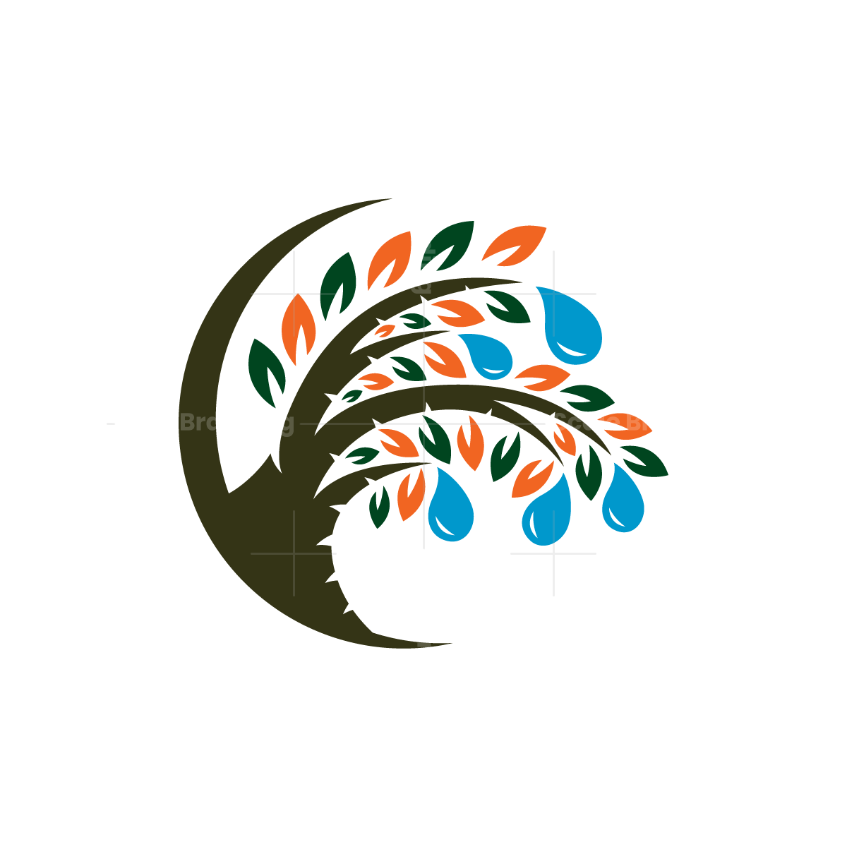 Tree And Water Logo