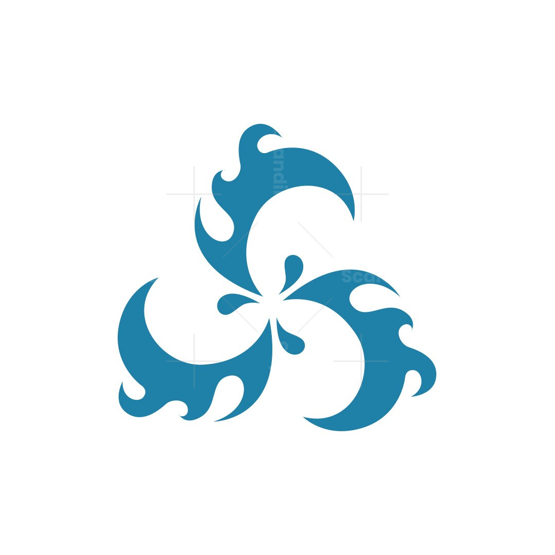 Water Triangle Logo | Scalebranding