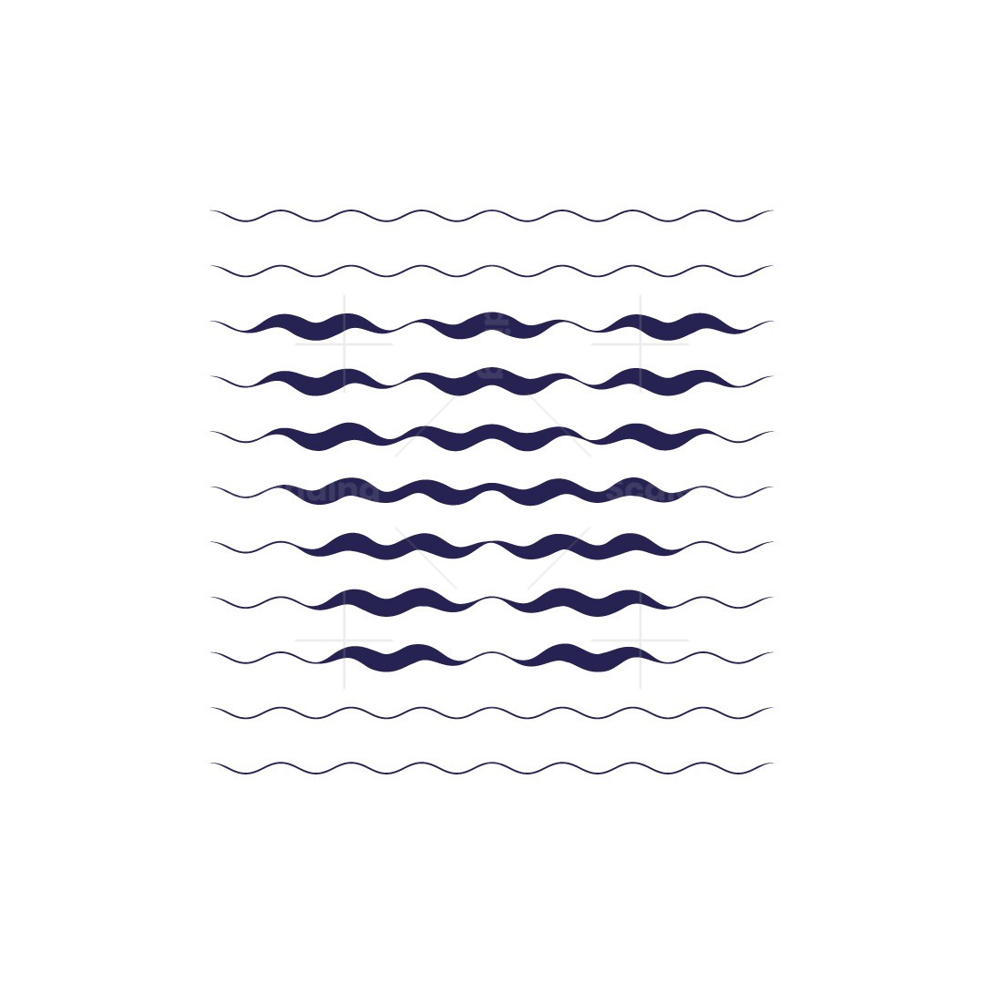 Wavy Letter W Or M Logo | Scalebranding