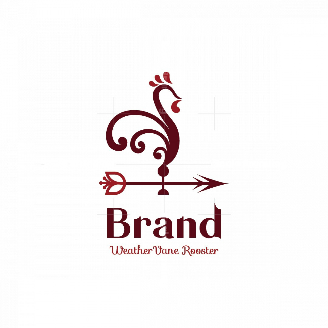 Weather Vane Rooster Symbol Logo | Scalebranding