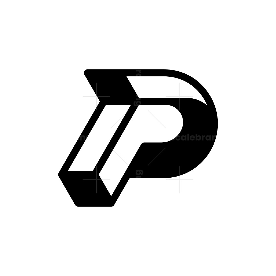 Weird Letter P Logo | Scalebranding