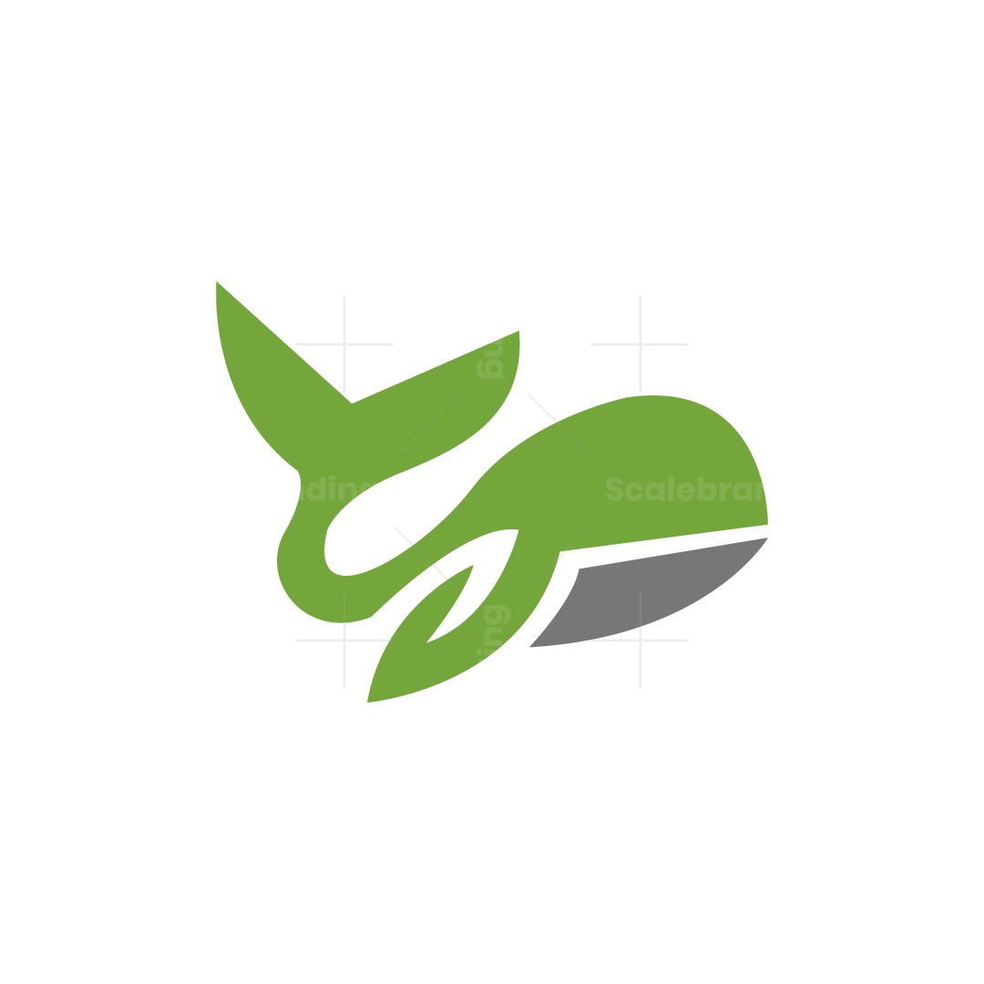 Whale Leaf Logo | Scalebranding