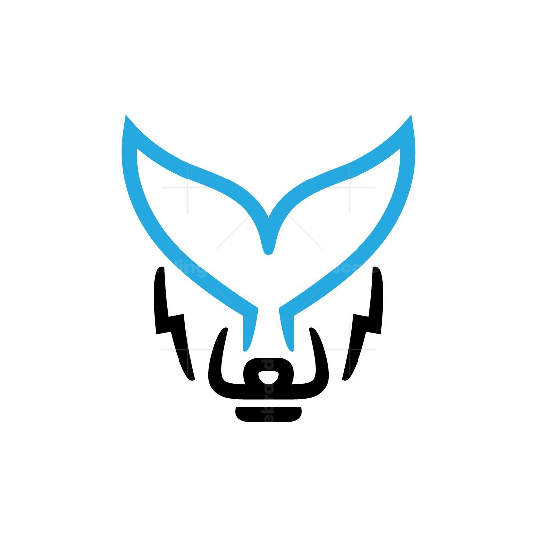 Whale Tail Wolf Logo | Scalebranding