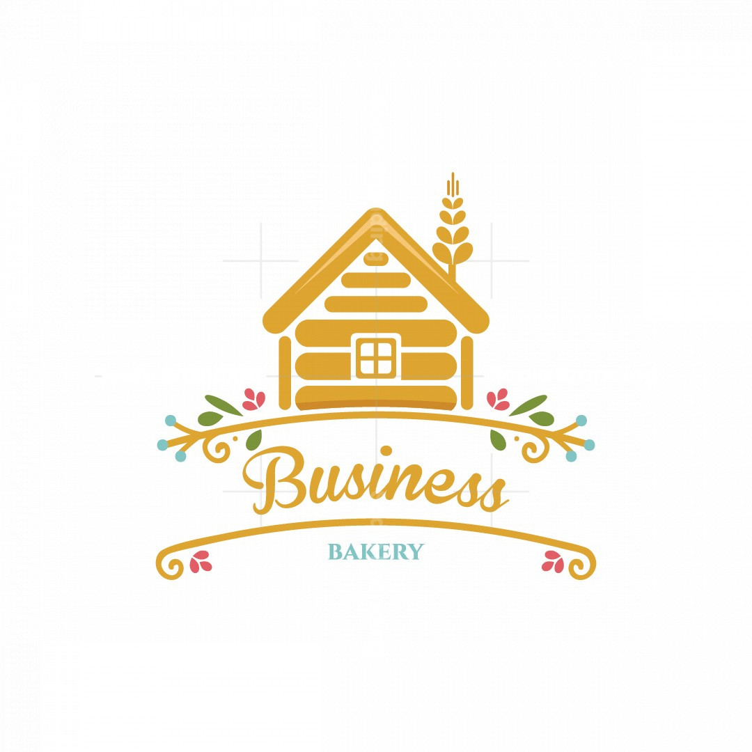 Wheat Cottage Bakery Pictorial Logo | Scalebranding