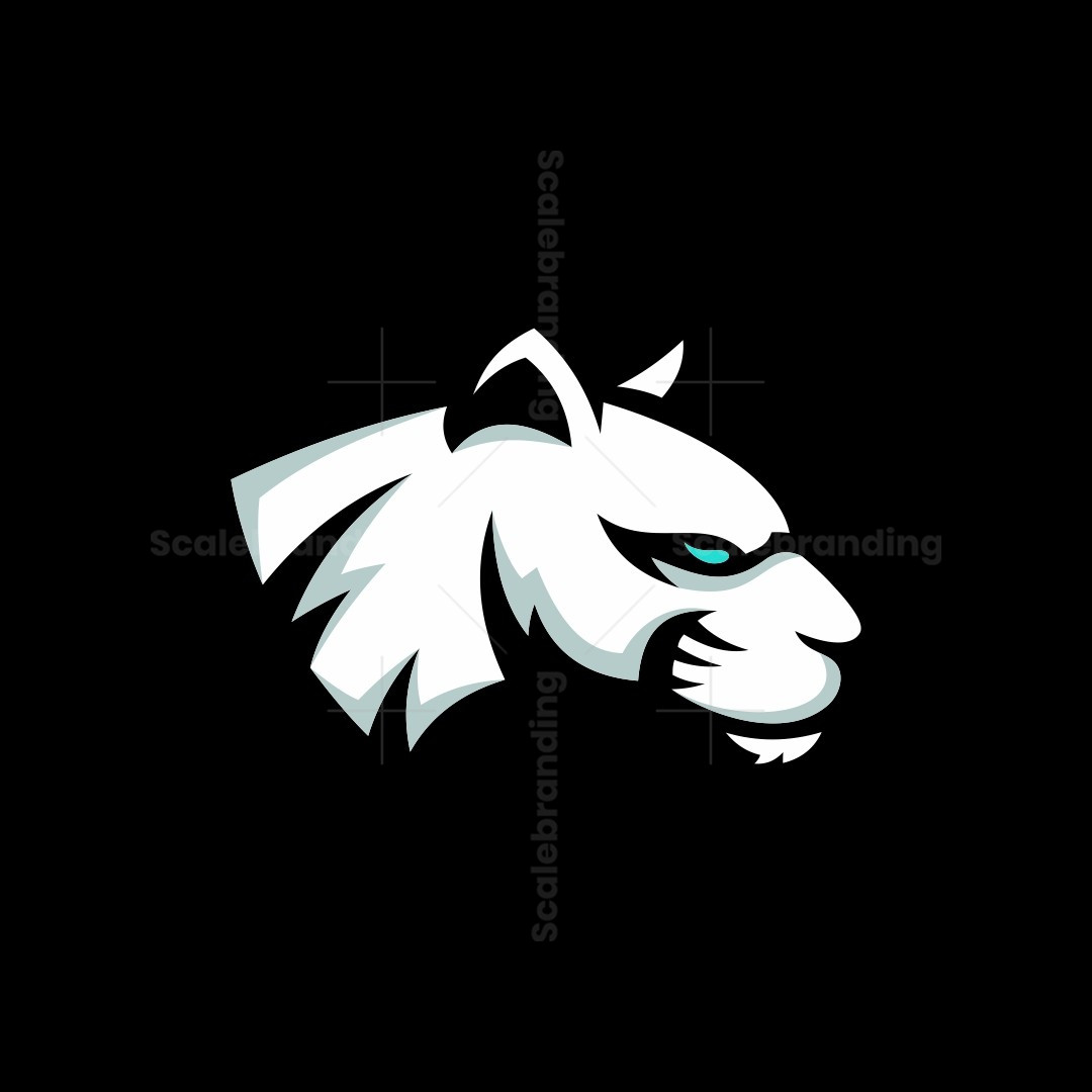 Hvit Tiger Symbol White Tiger With Blade Esport Mascot Logo By Visink