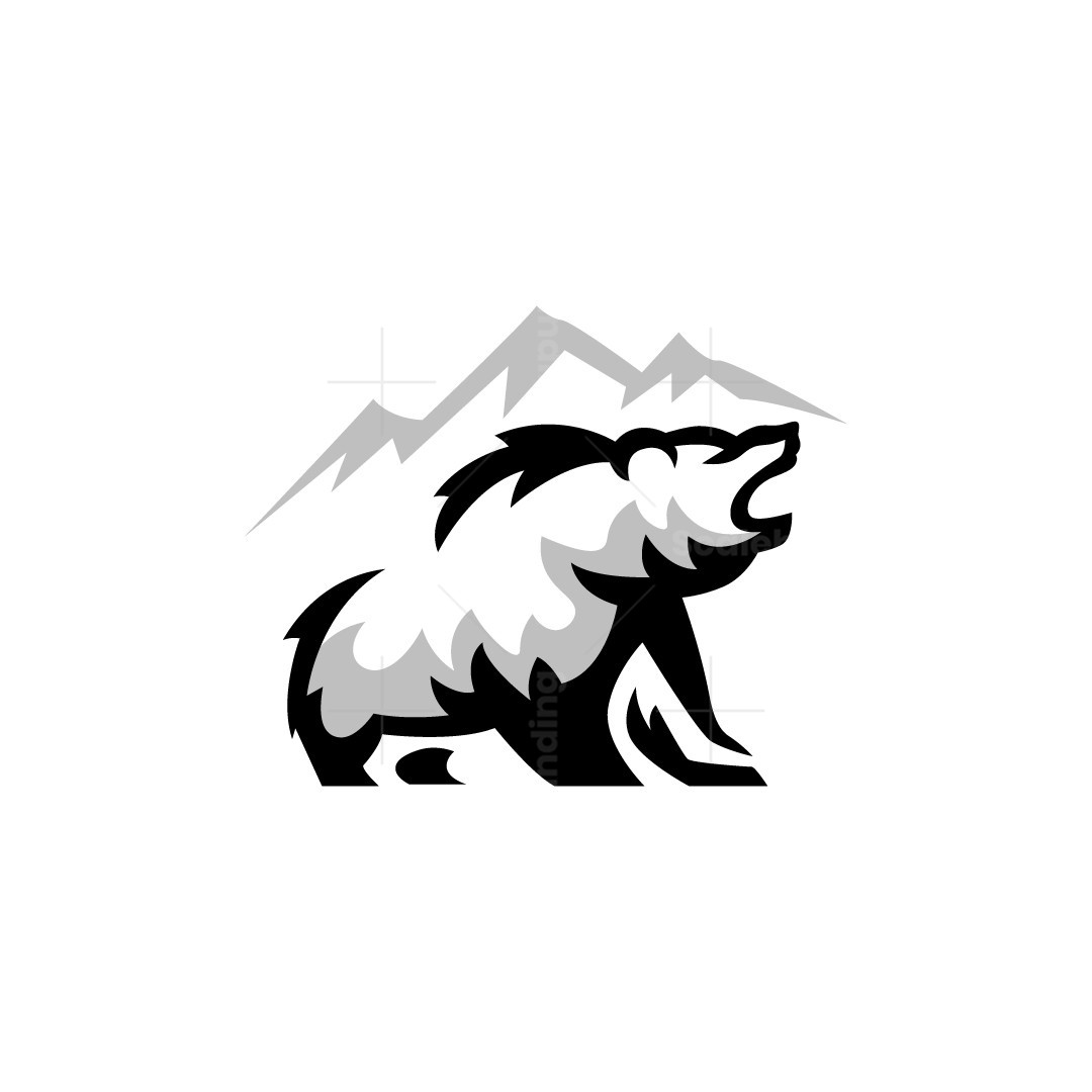 Wild Grizzly Bear Logo | Scalebranding