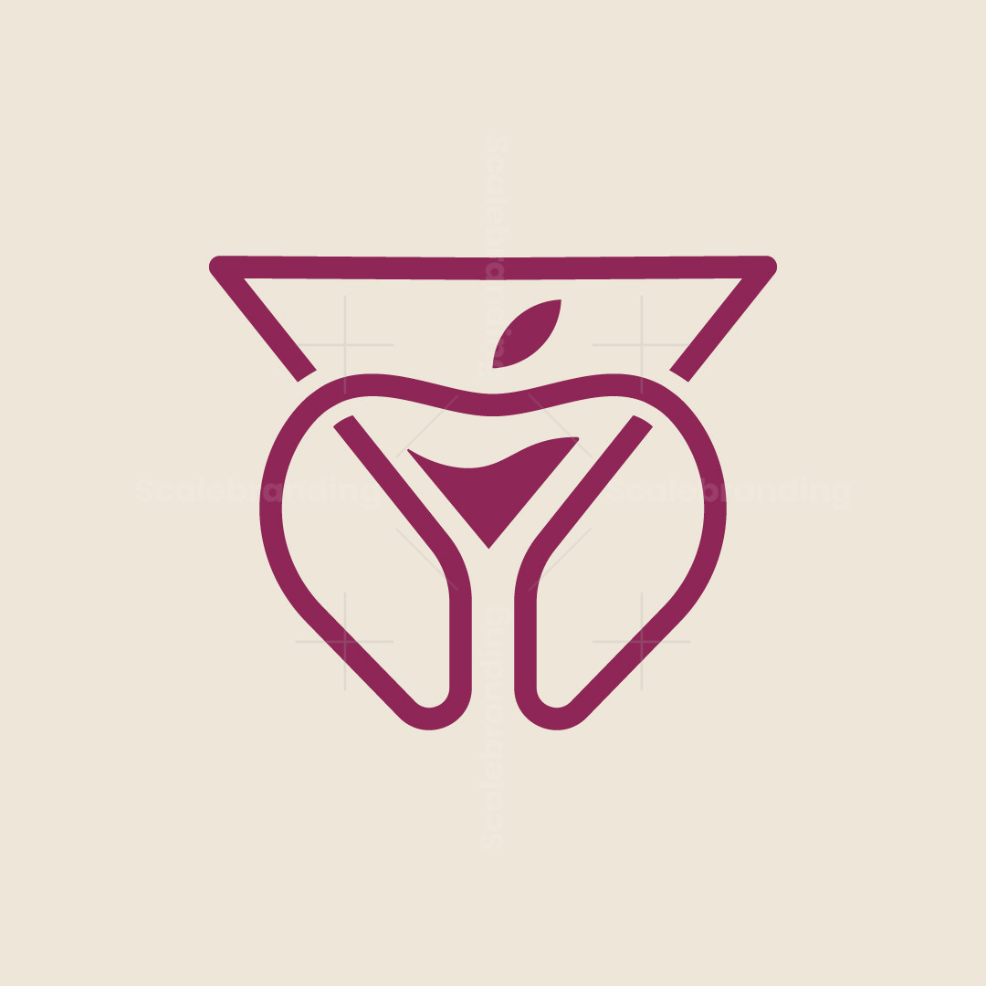 Wine Apple Logo | Scalebranding