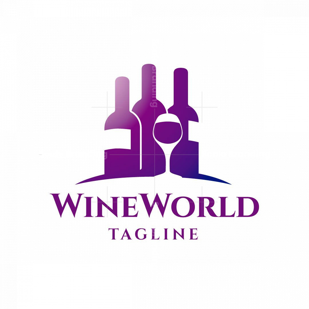 Wine World Winery Winecellar Logo | Scalebranding