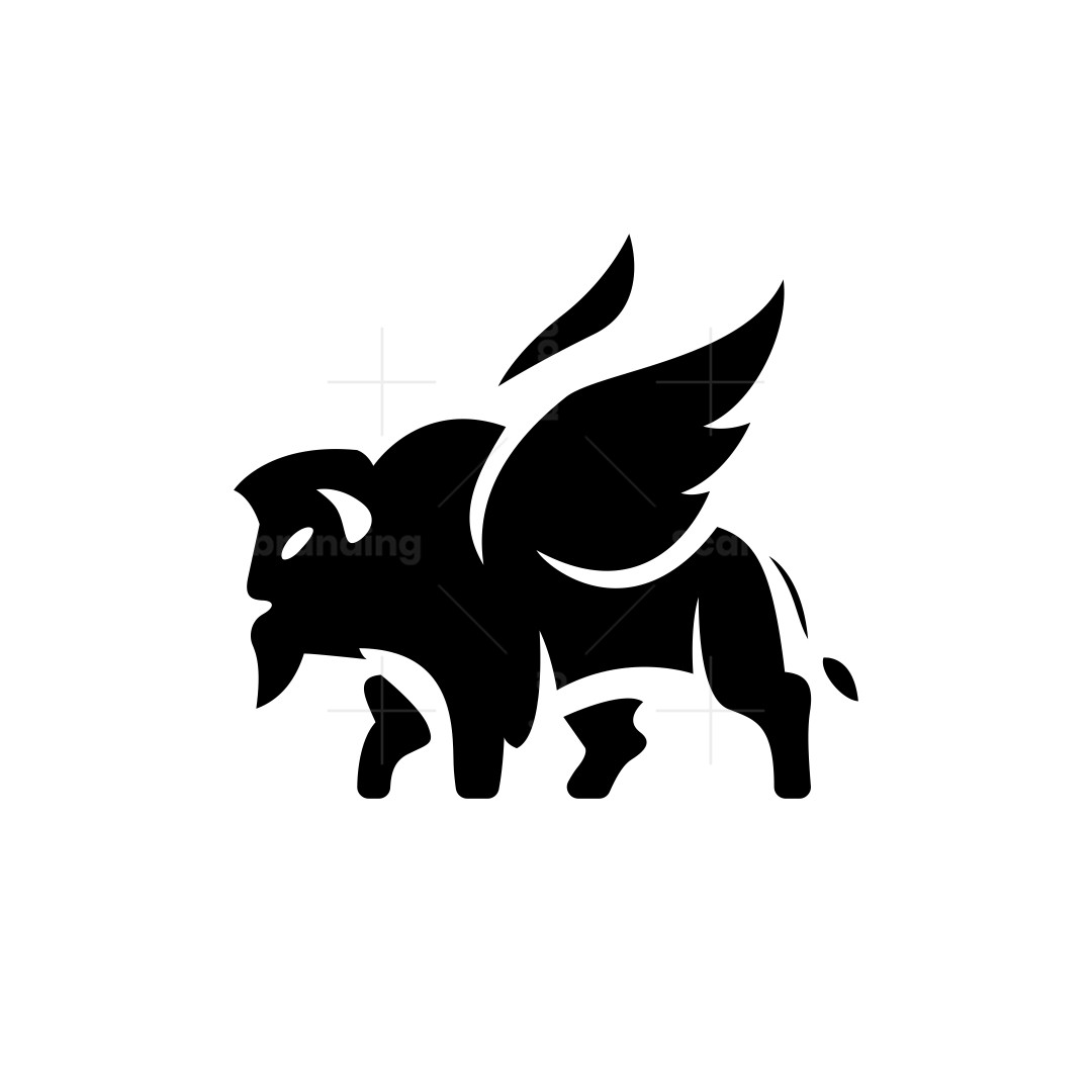 Winged Bison Logo | Scalebranding