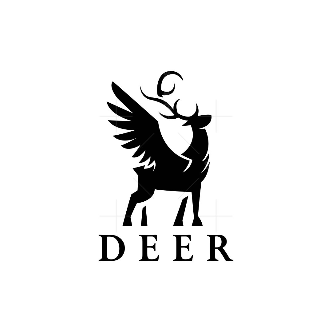 Winged Deer Logo | Scalebranding