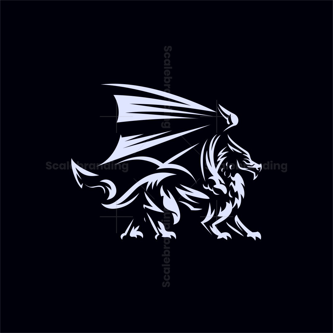Winged Dragon Logo | Scalebranding