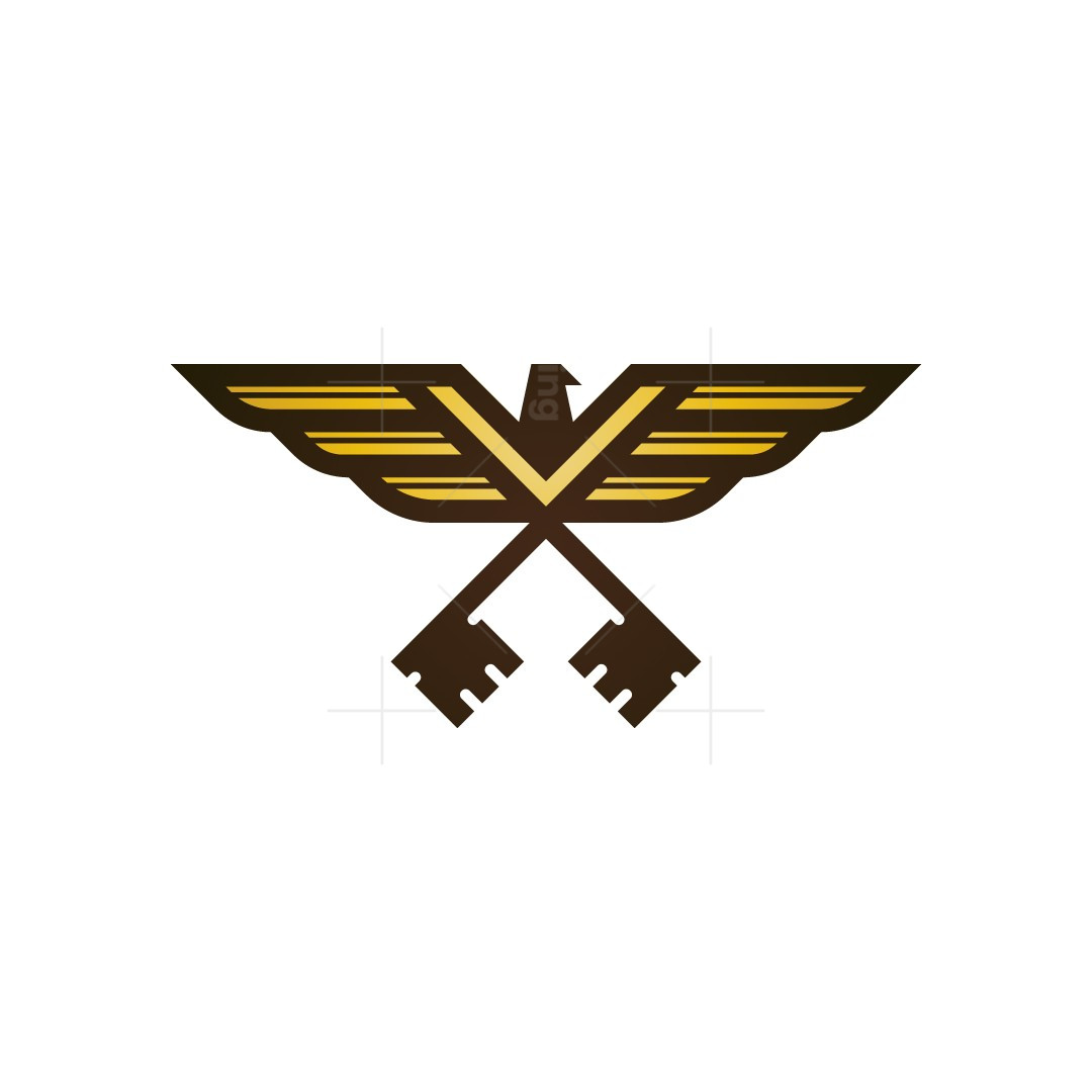 Winged Keys Logo | Scalebranding