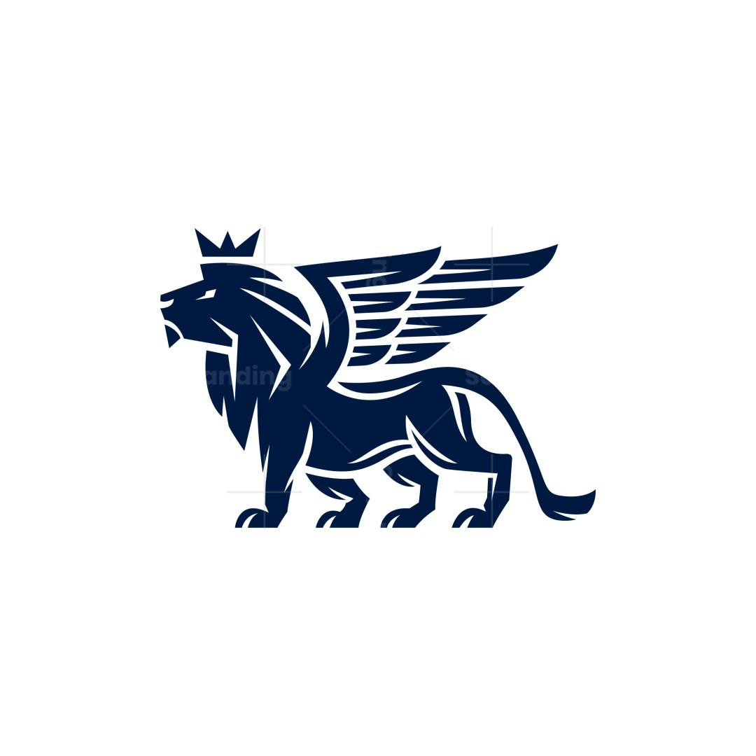 winged lion Logo | Scalebranding