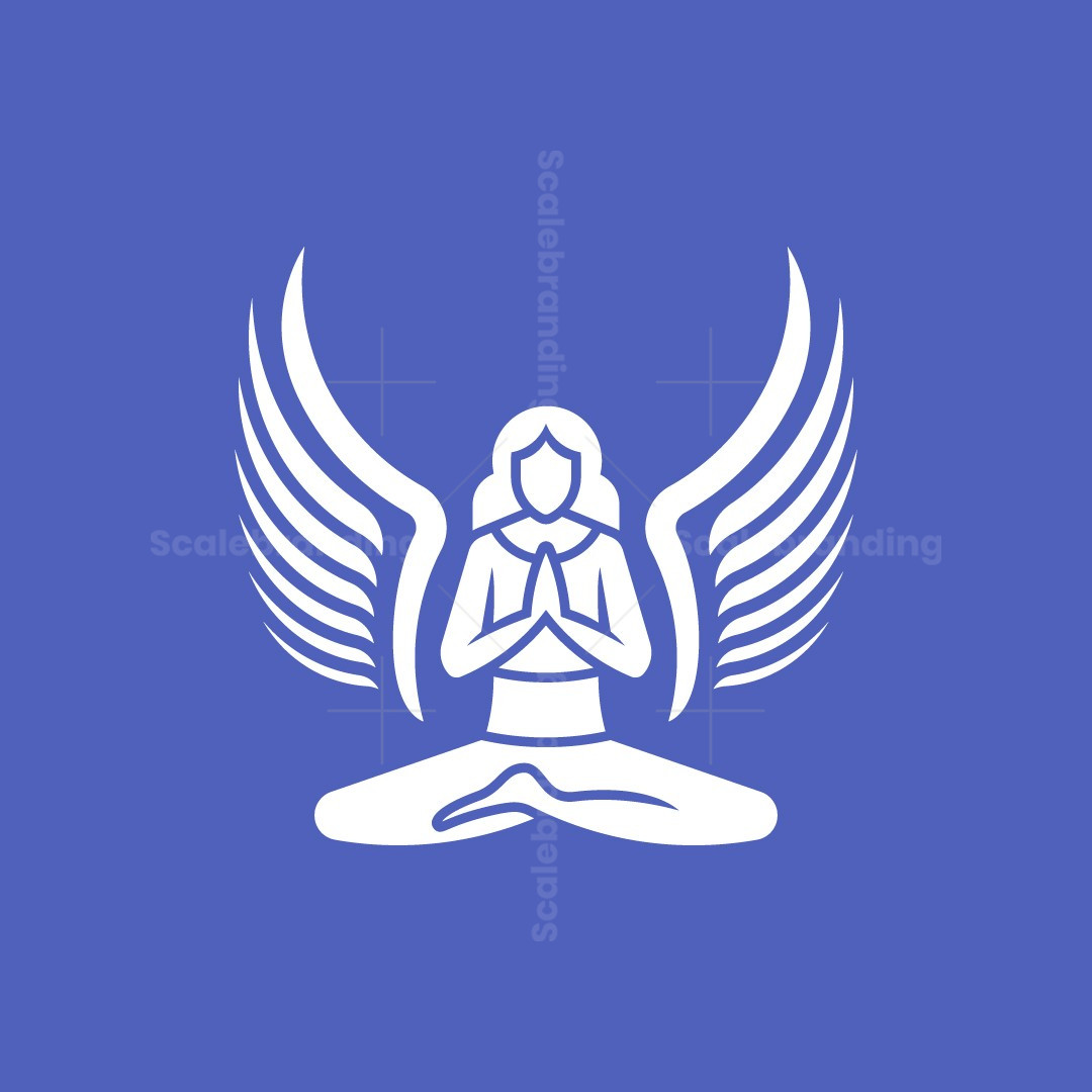 Winged Woman Yoga Logo | Scalebranding
