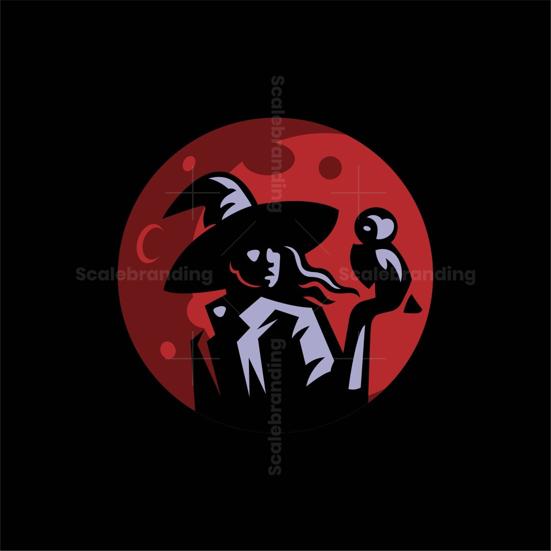 Witch Dark Wizard Logo | Scalebranding