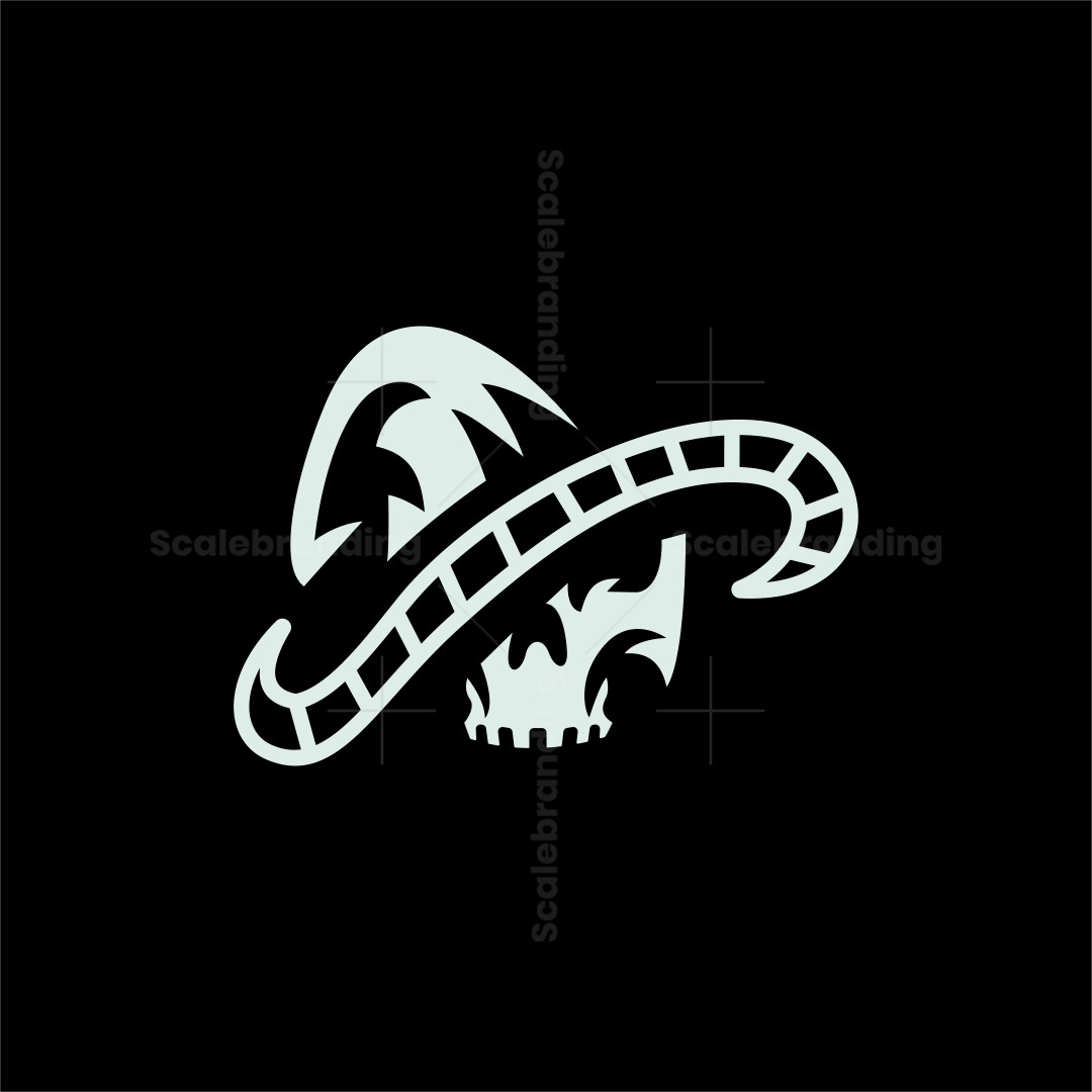 Wizard Skull Cinema Logo | Scalebranding