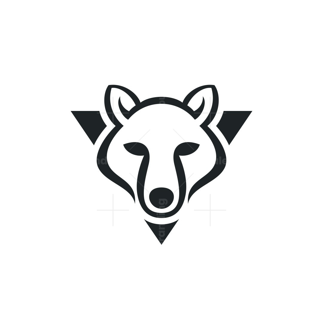 Wolf and letter V Logo | Scalebranding