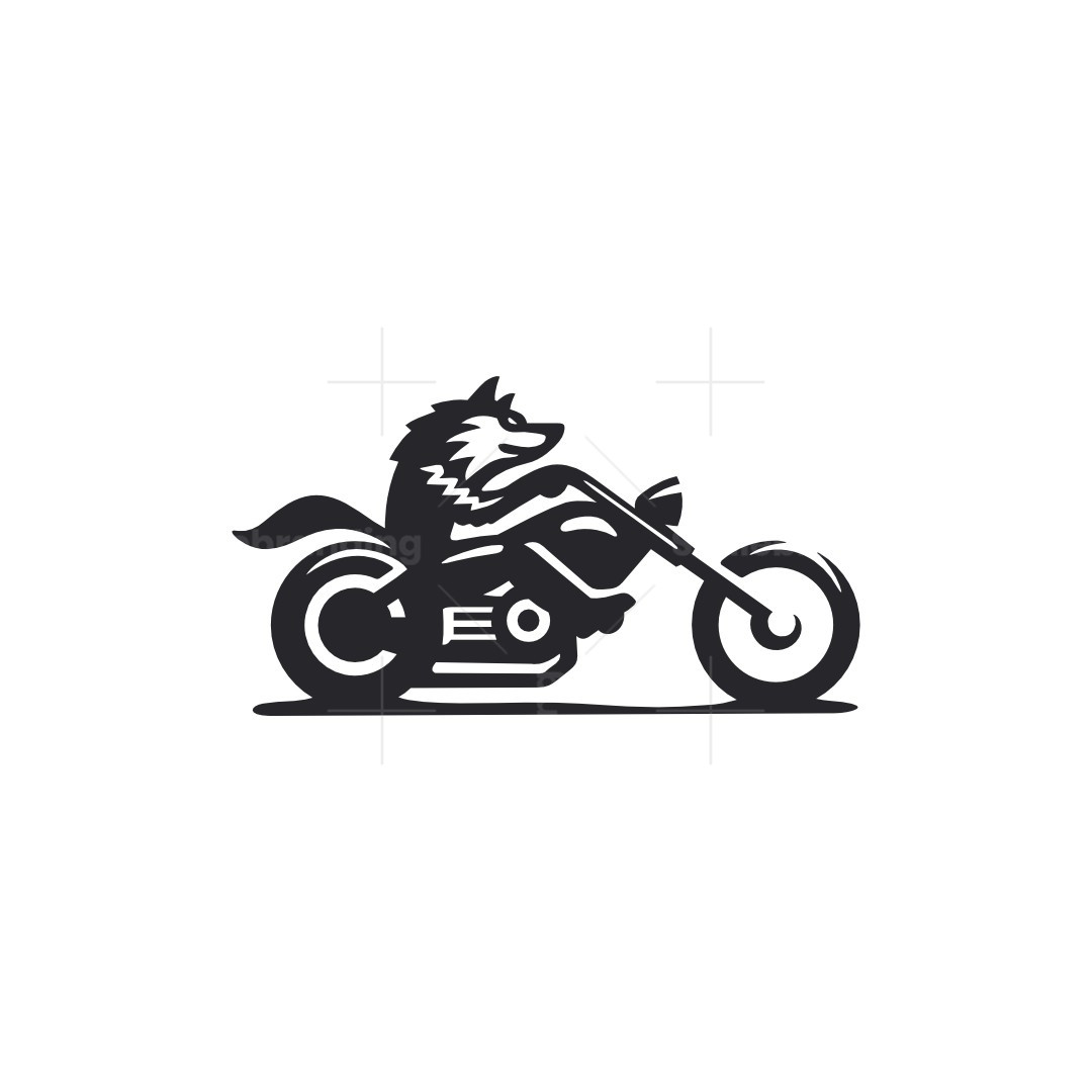 Wolf Biker Logo | Scalebranding