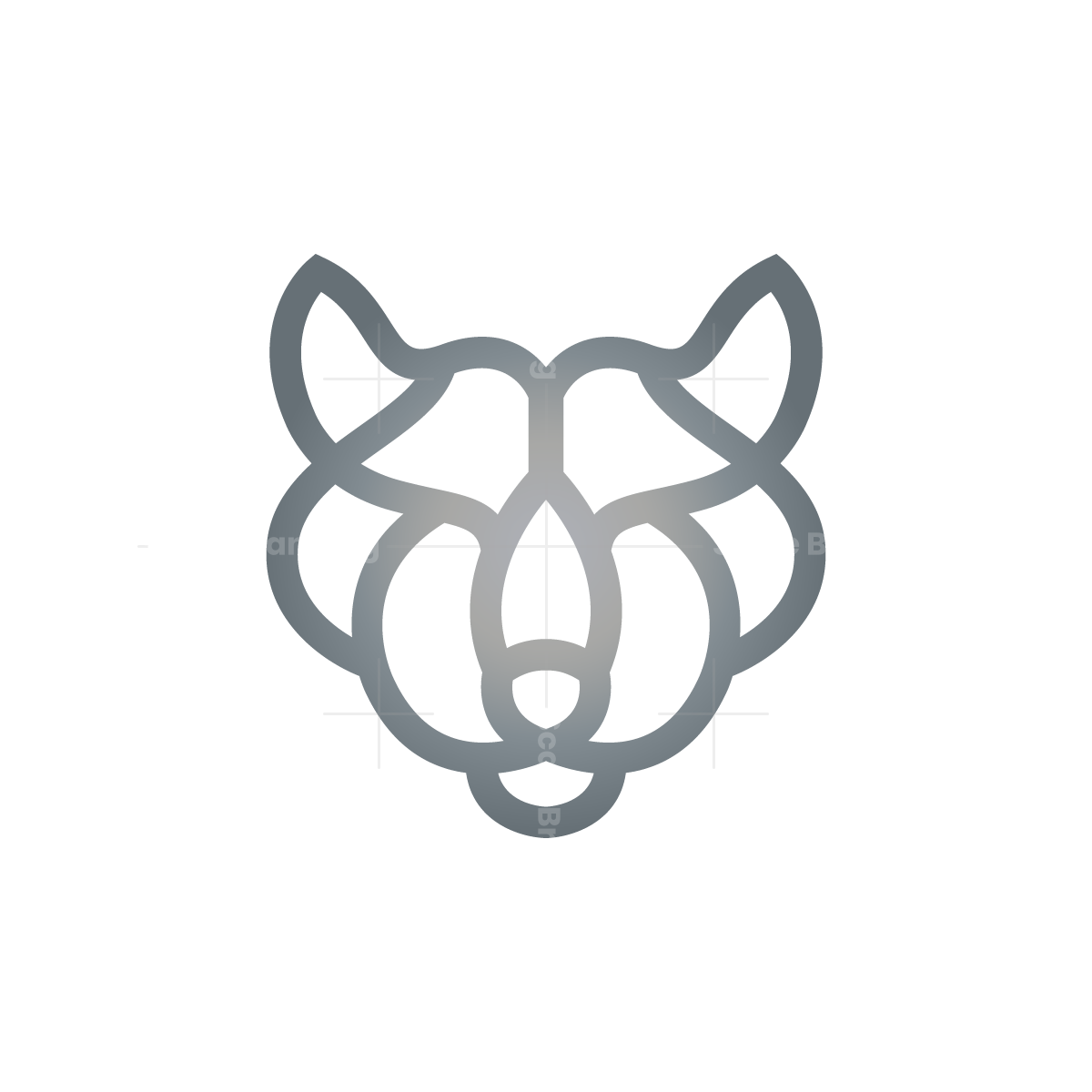 logo for Wolf Iconic Arctic Wolf Logo | Scalebranding