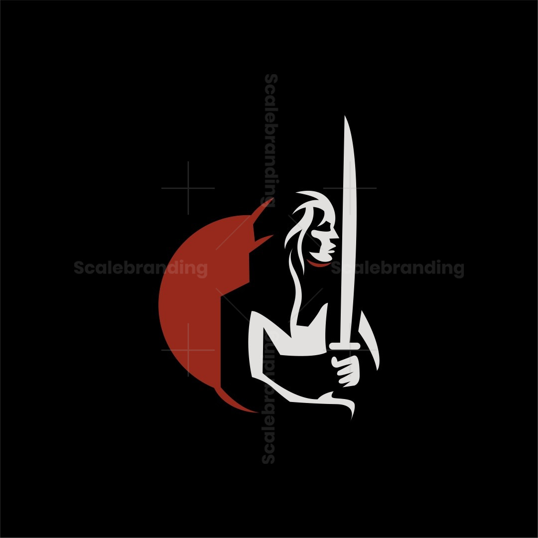 Lady Warrior Logo Woman Warrior Logos