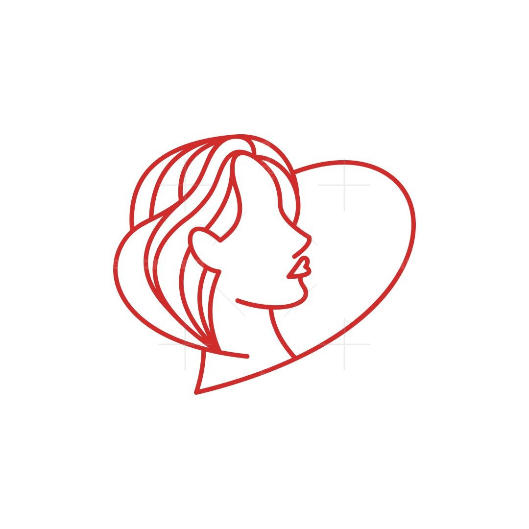 Woman Love Line Logo | Scalebranding