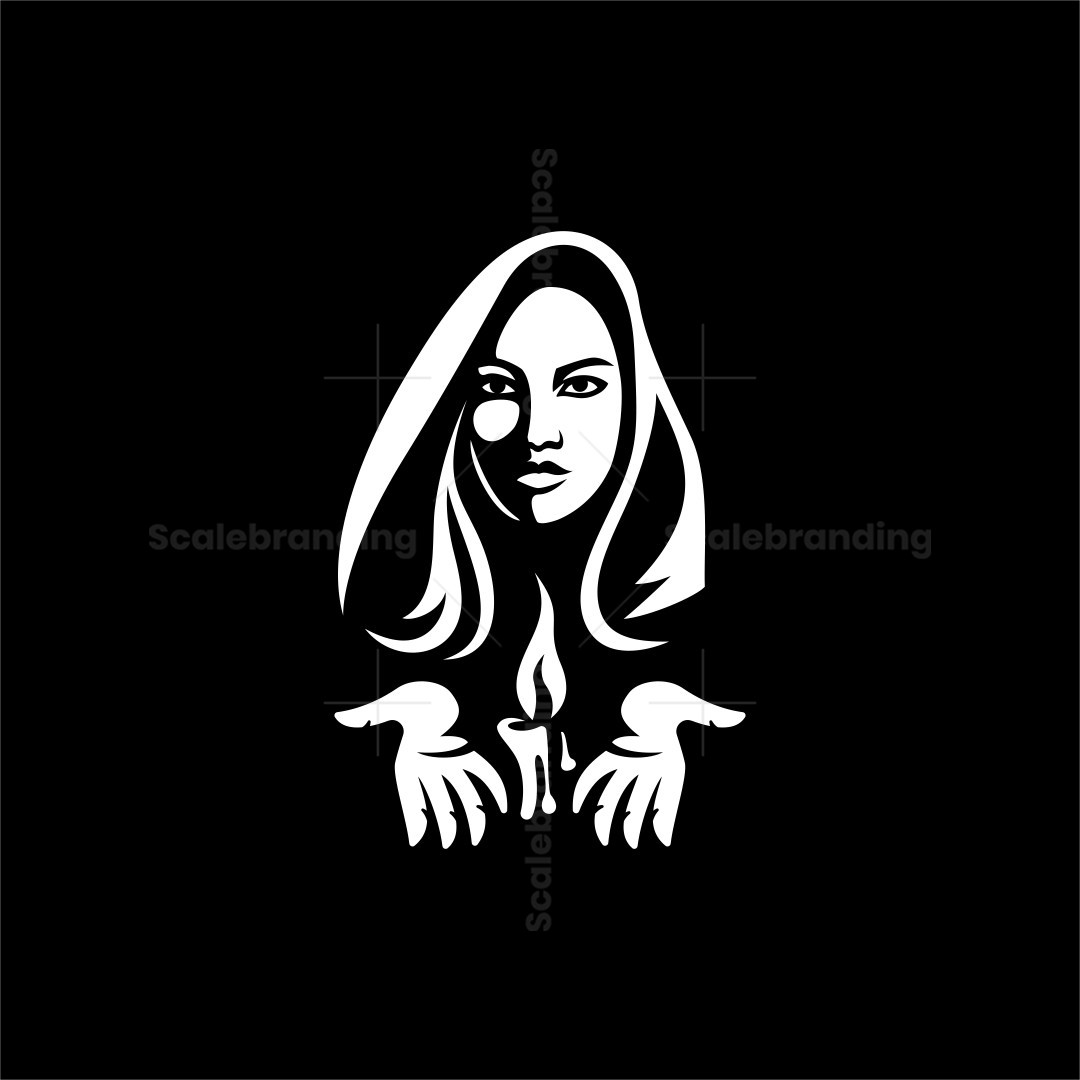 Woman with Candle Logo | Scalebranding