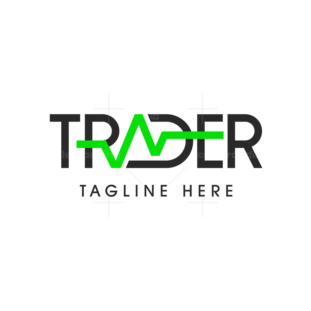 Word Mark Trader Logo | Scalebranding