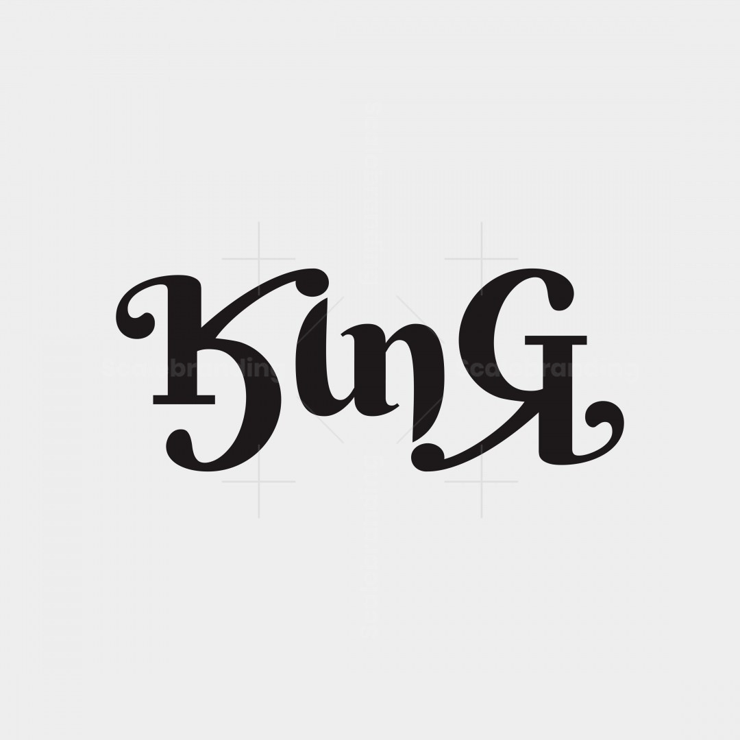 Wordmark King Logo | Scalebranding