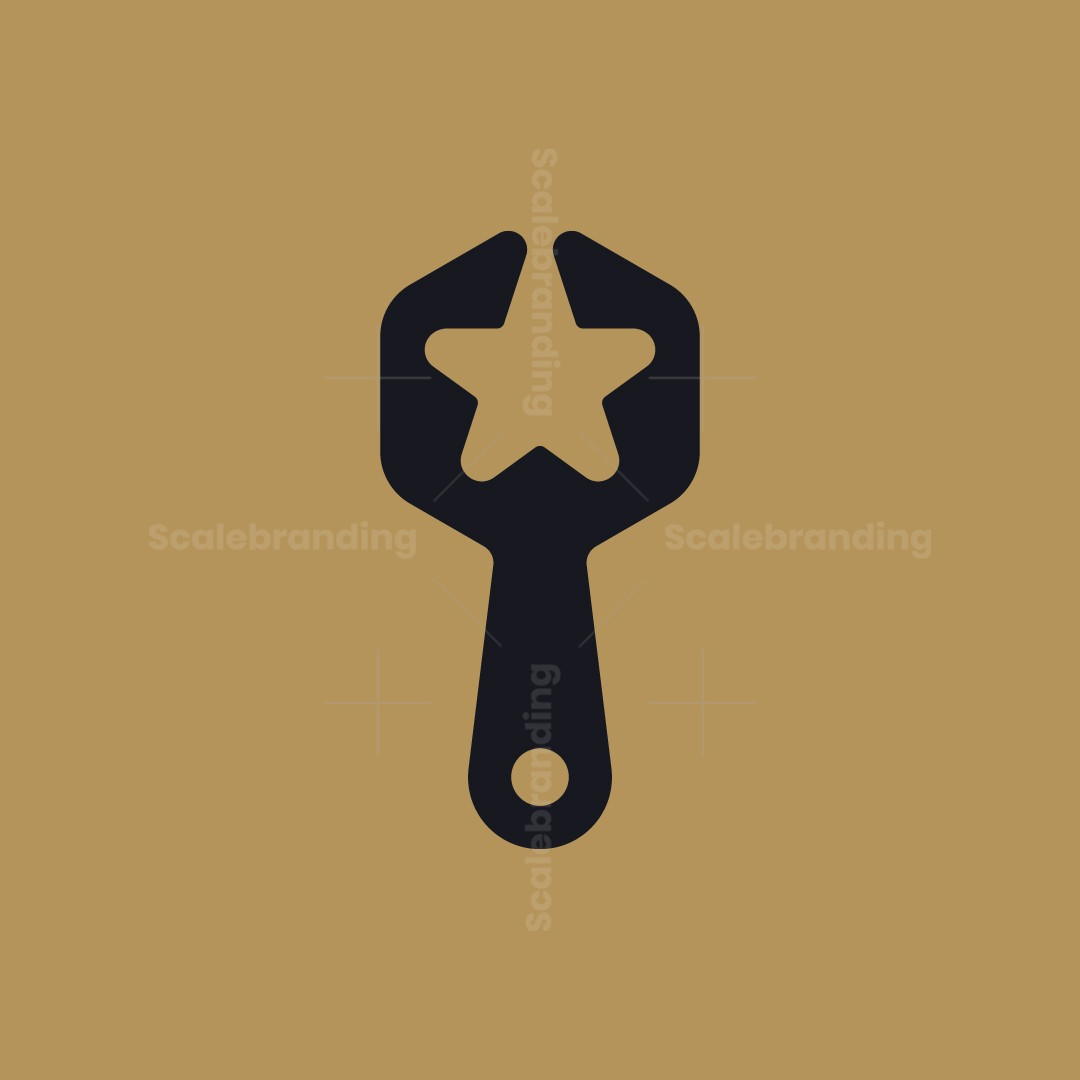 Wrench Star Logo | Scalebranding