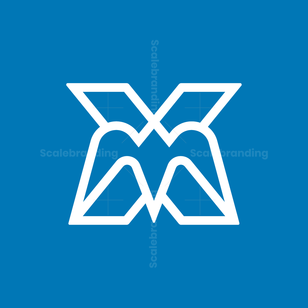 Letter X Flying Bird Logo With A Modern Look | Scalebranding