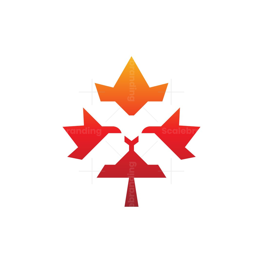 X Lion Maple Logo | Scalebranding