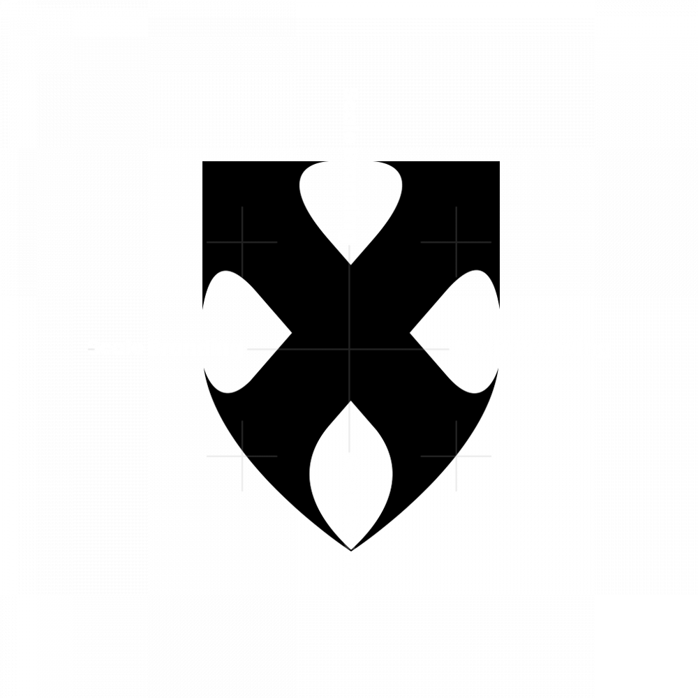 X + Shield logo | Scalebranding