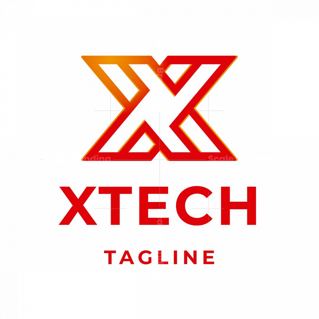 X Tech Letter X Logo | Scalebranding