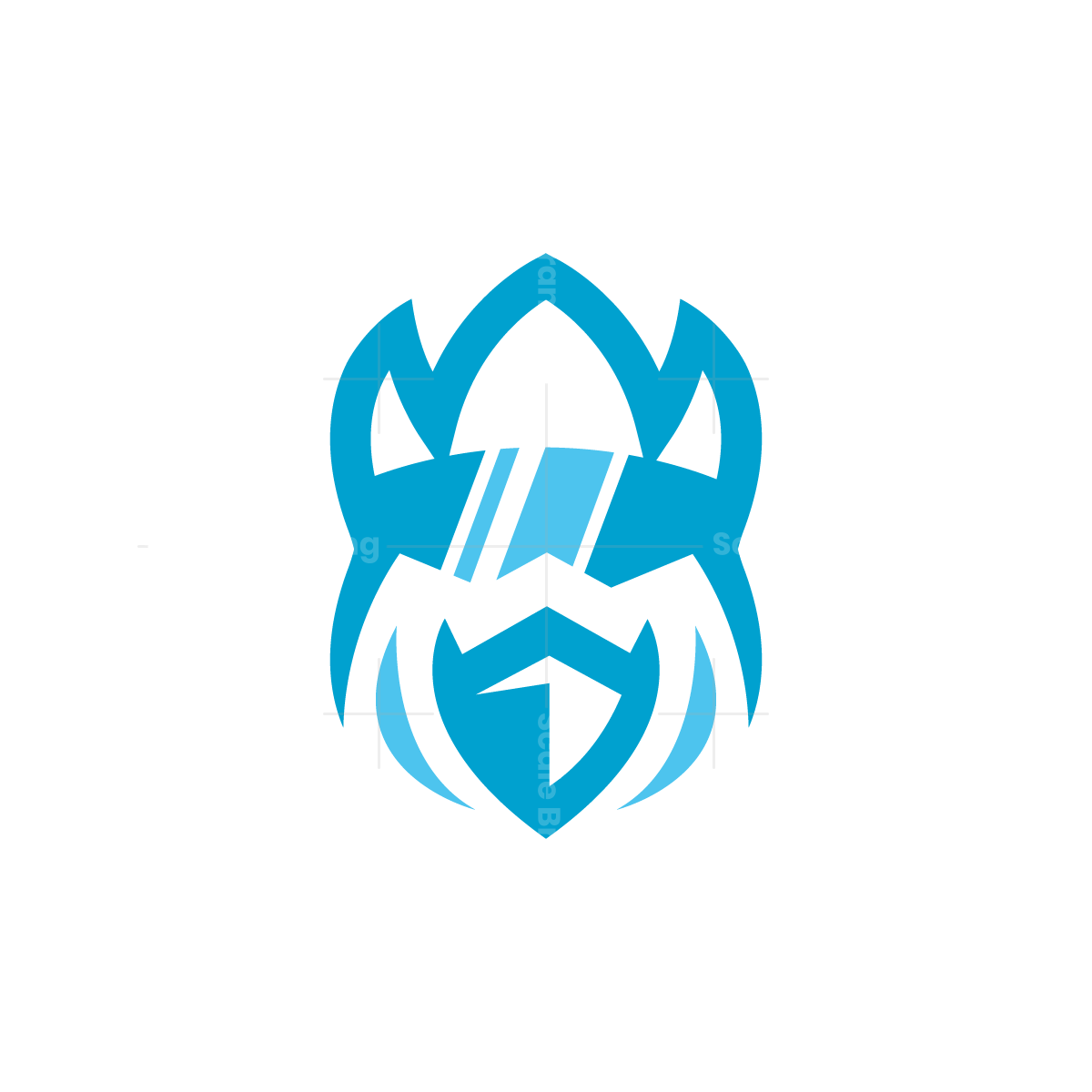 Yeti Logo Blue Yeti Logo Yeti Head Logo | Scalebranding