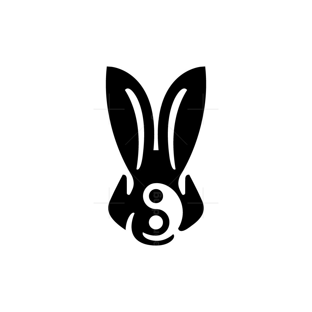 Yin Yang Rabbit Logo | Scalebranding