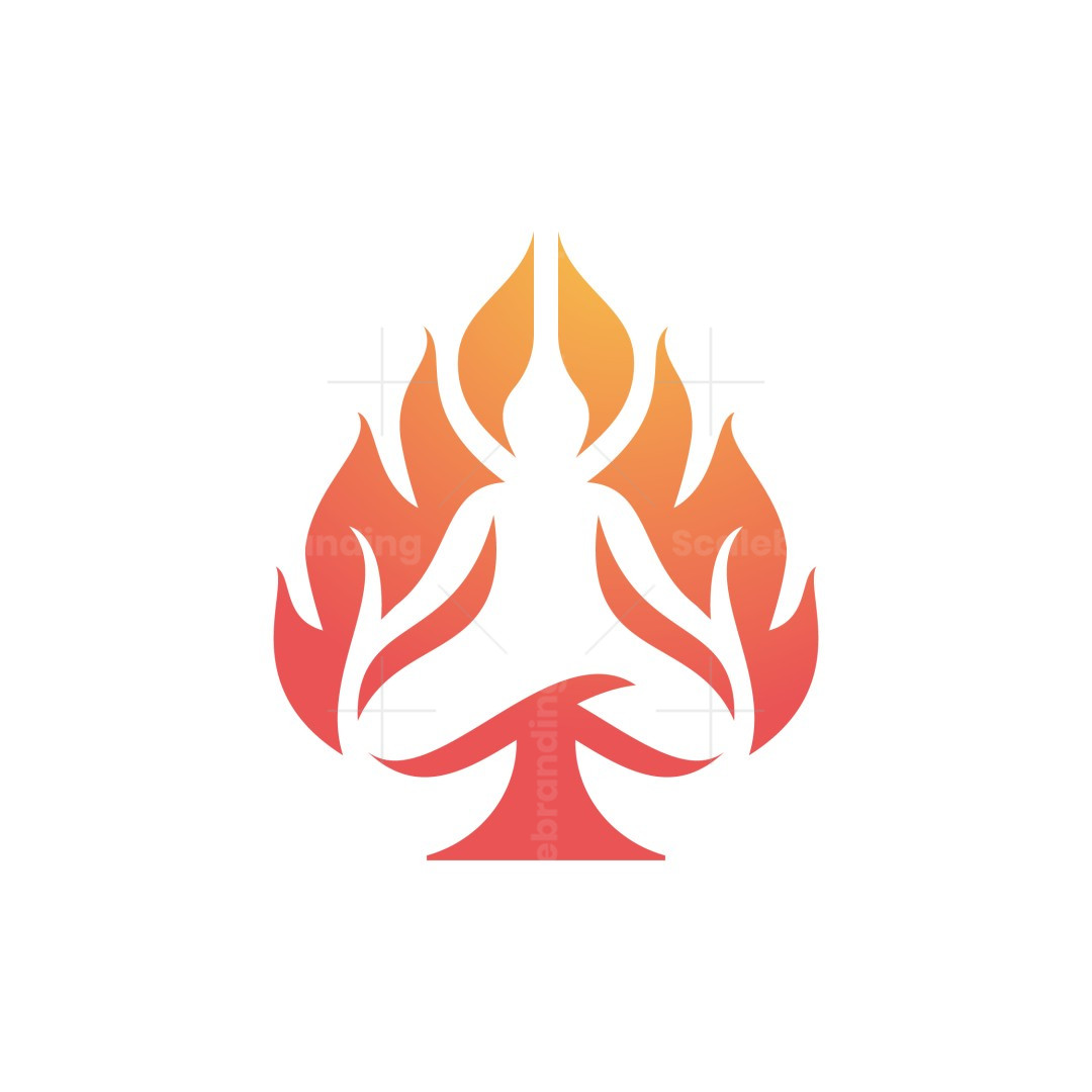 yoga ace fire Logo | Scalebranding