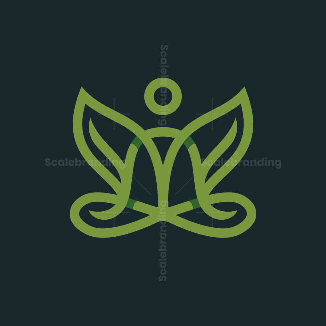 Yoga Leaf Logo | Scalebranding