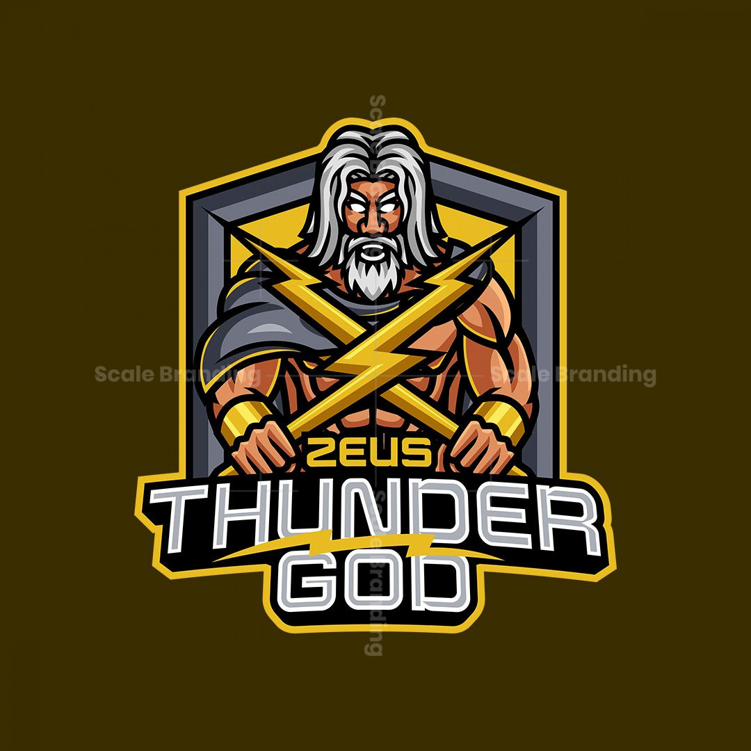 Zeus Mascot Logo | Scalebranding