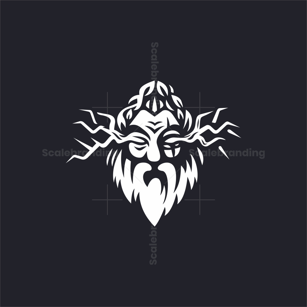 Zeus Thunder Logo | Scalebranding